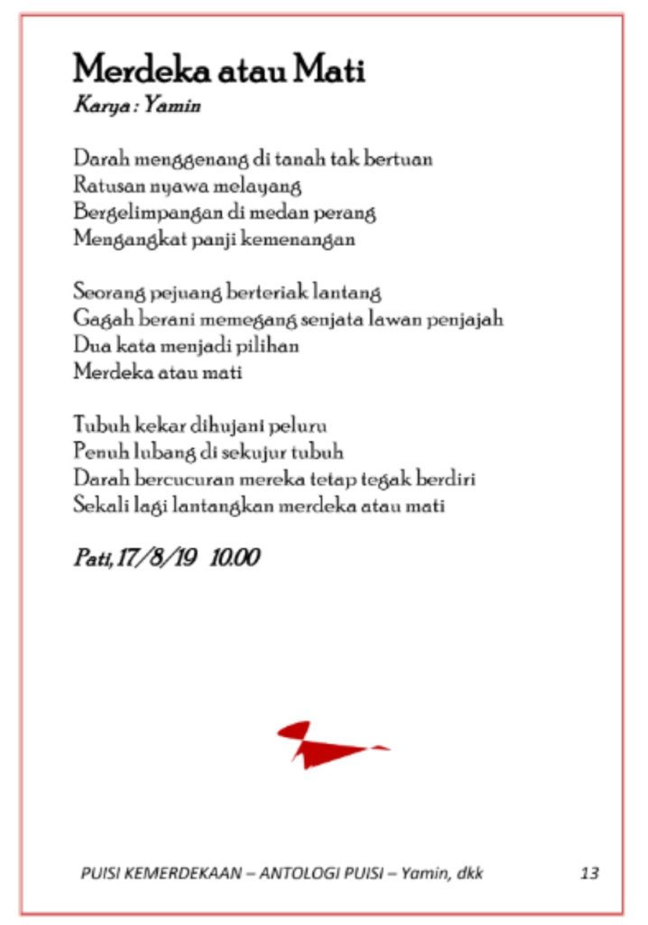 13 Puisi tentang Kemerdekaan Indonesia Penuh Makna