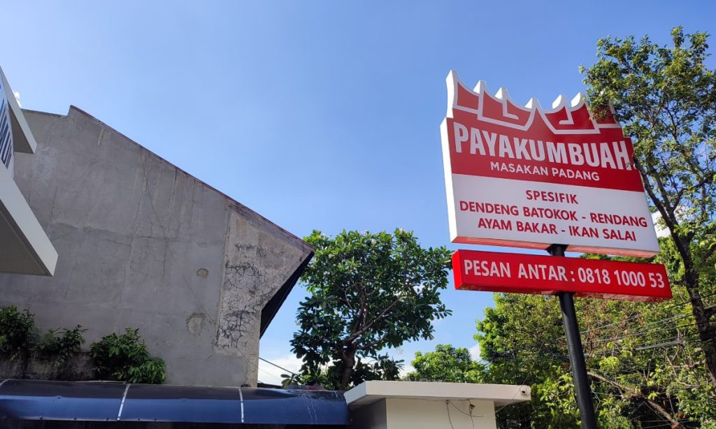Menu RM Padang Payakumbuah dan Harga Terbaru 2024