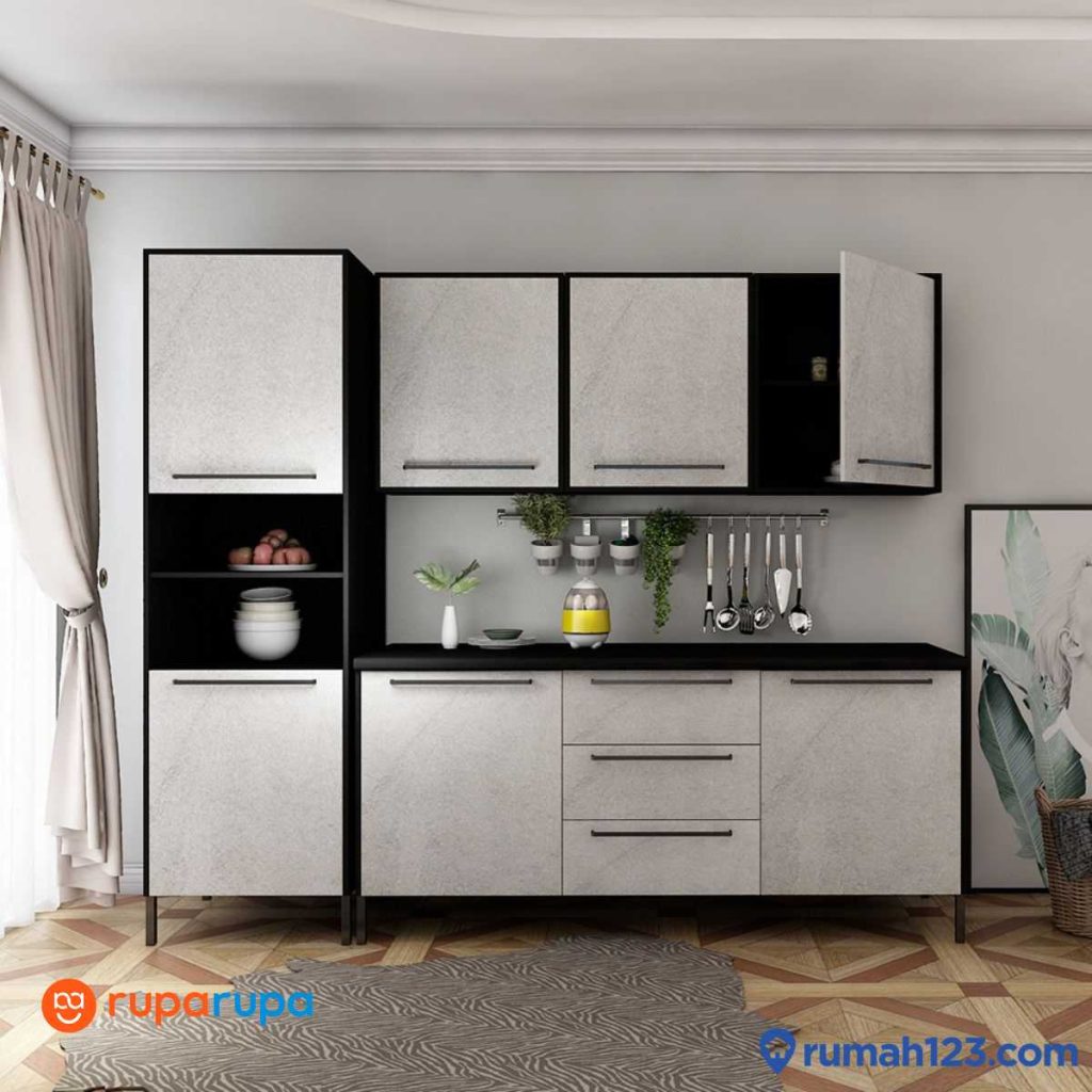 7 Model Kitchen Set Minimalis yang Praktis dan Serbaguna