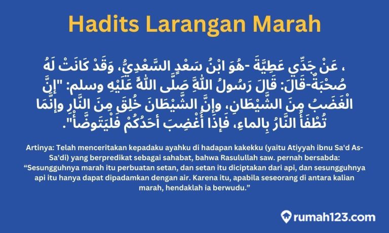 7 Hadits Larangan Marah dalam Islam yang Perlu Dipahami