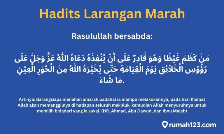 7 Hadits Larangan Marah dalam Islam yang Perlu Dipahami