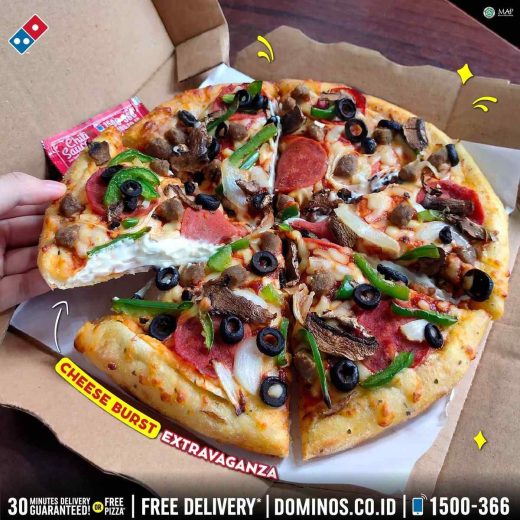 Daftar Menu Domino Pizza dan Harga 2024 Disertai Pilihan Terenak