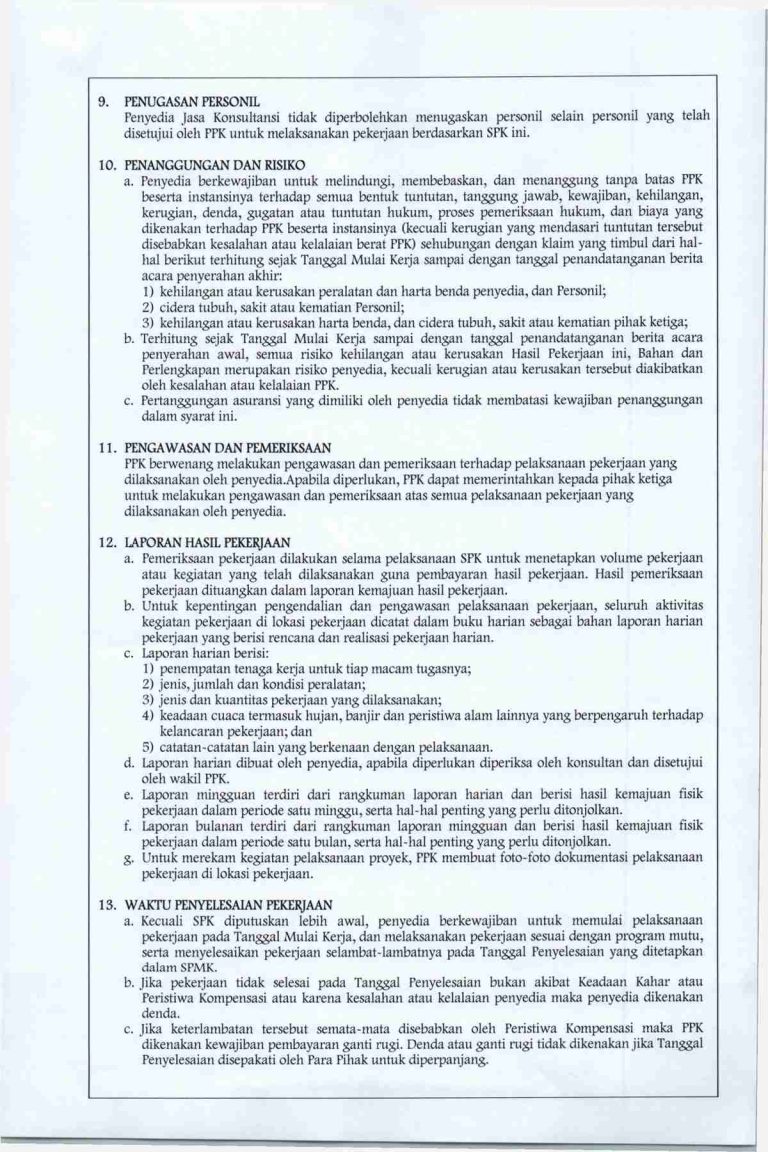 7 Contoh Surat Perintah Kerja (SPK) Terbaru 2023