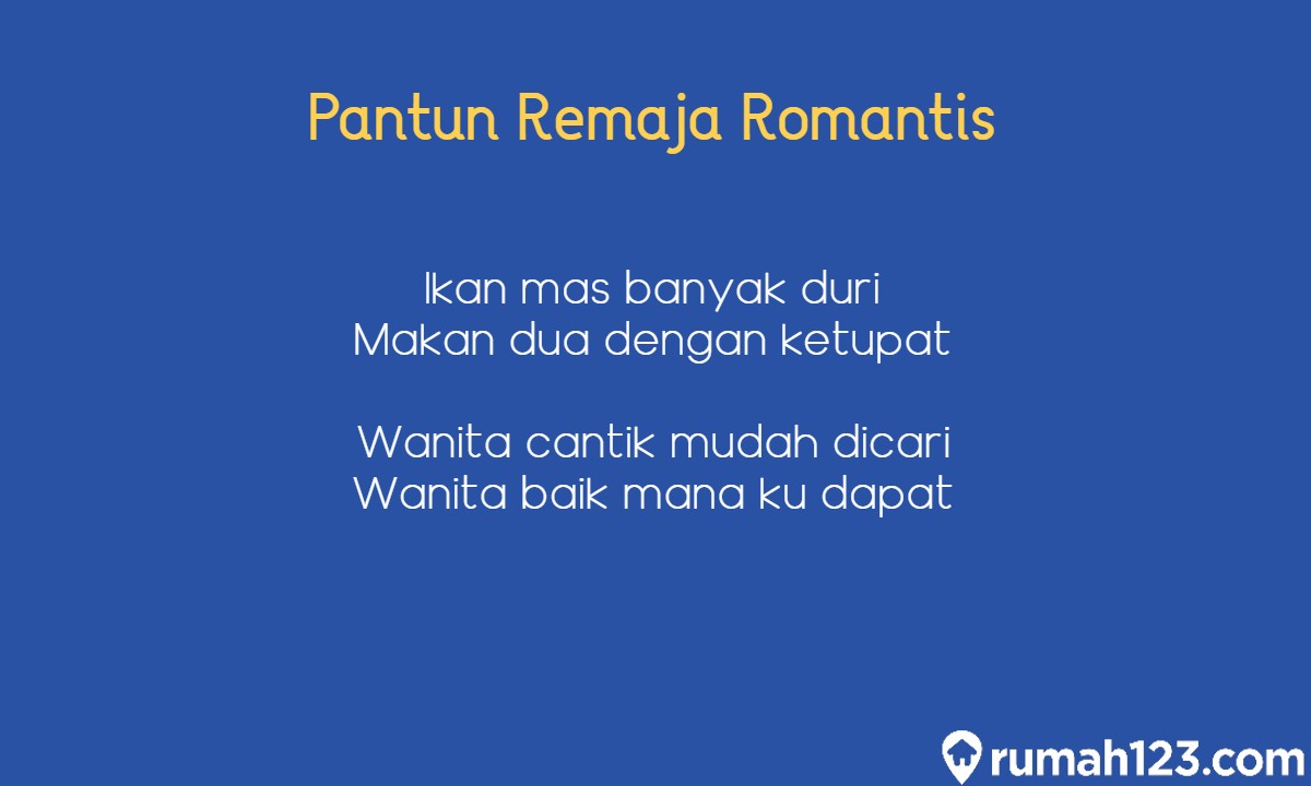 50 Contoh Pantun Remaja Tema Perkenalan, Sahabat, dan Cinta