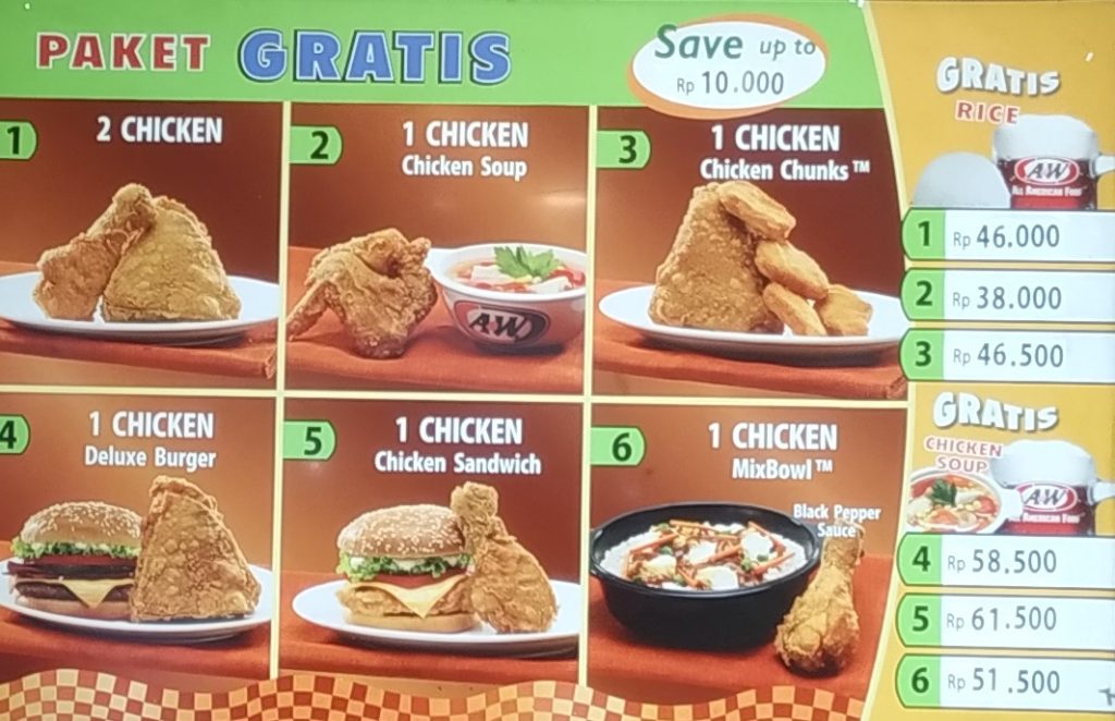 Daftar Menu A&W, Promo, dan Harga Terbaru 2023. Lengkap!