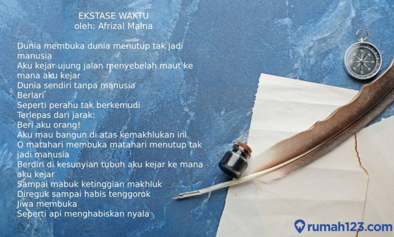 15 Contoh Puisi Panjang Berbagai Tema Menarik dari Penyair Terkenal