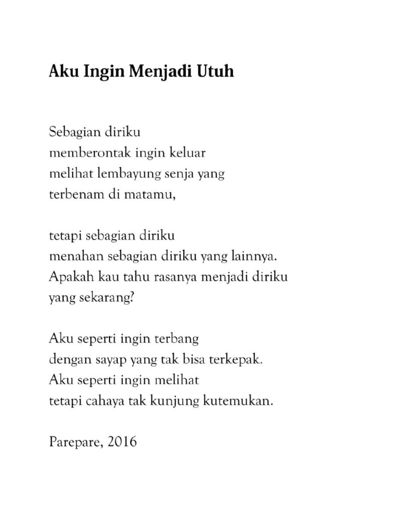 12 Contoh Puisi Tentang Diri Sendiri. Penuh Motivasi dan Semangat!