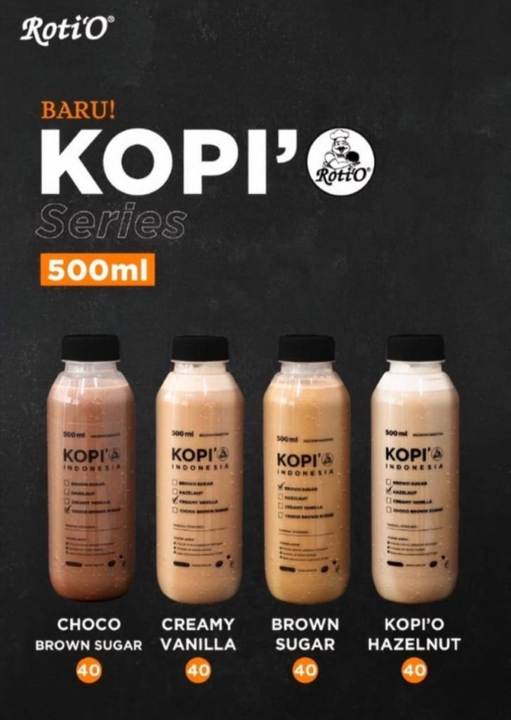 Daftar Menu Roti O Lengkap dengan Harga Terbaru 2024