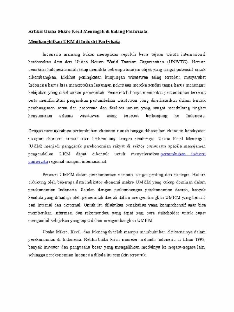 22 Contoh Artikel Singkat yang Menarik Berbagai Tema Terbaru