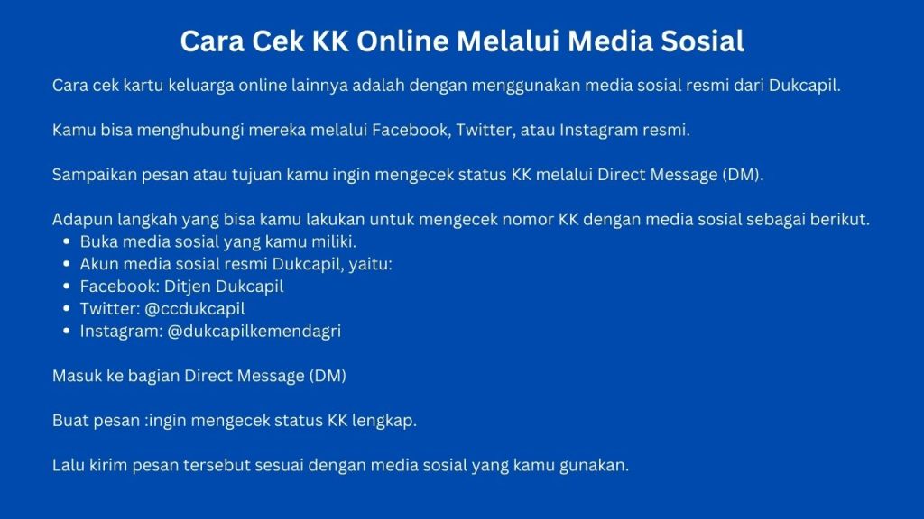 5 Cara Cek KK Online Mudah dan Cepat. Tak Perlu Antre ke Dukcapil