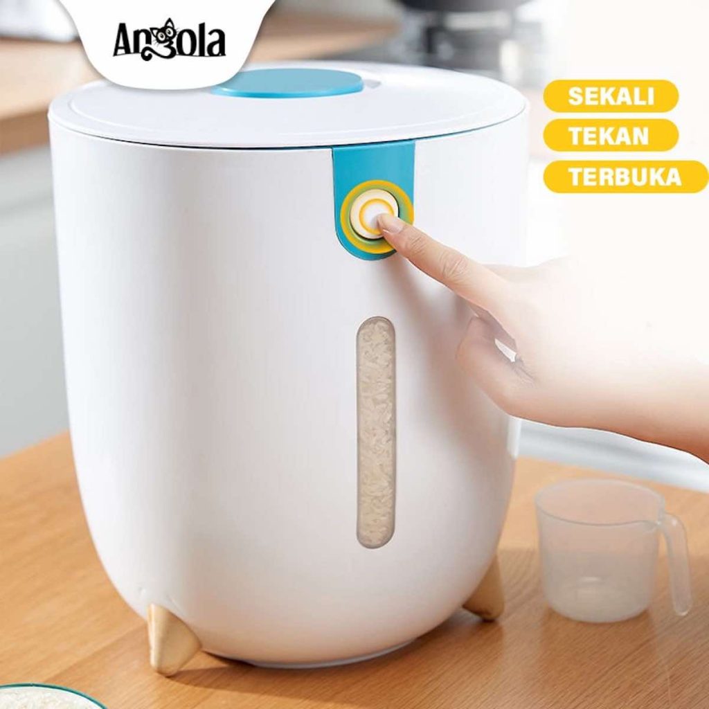5 Rekomendasi Dispenser Beras di Marketplace yang Esthetic