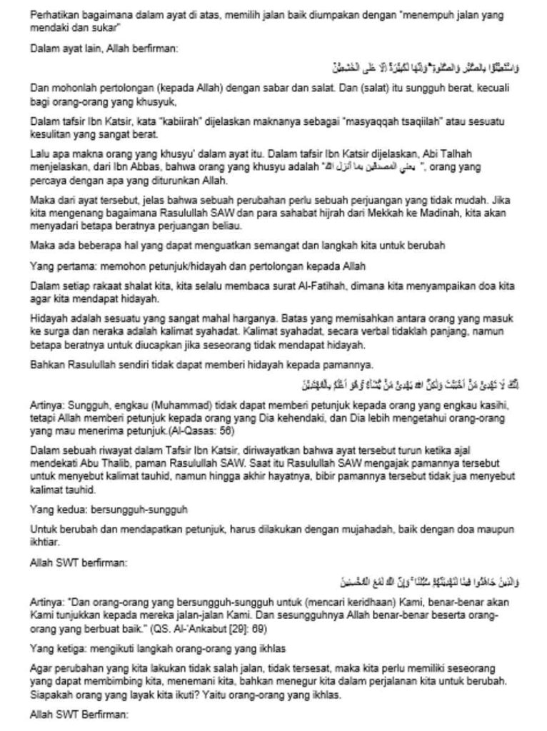 7 Contoh Khutbah Jumat Bulan Muharram Singkat dan Padat