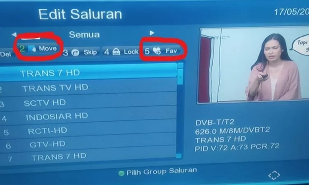 Cara Mengurutkan Channel TV Digital dengan dan Tanpa Set Top Box