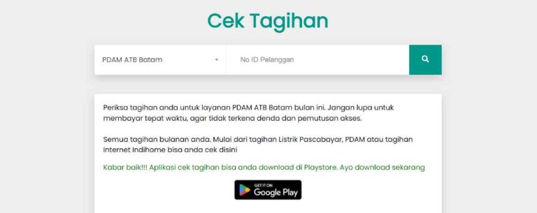 5 Cara Cek Tagihan Air Batam Online (Web, Aplikasi, dll)