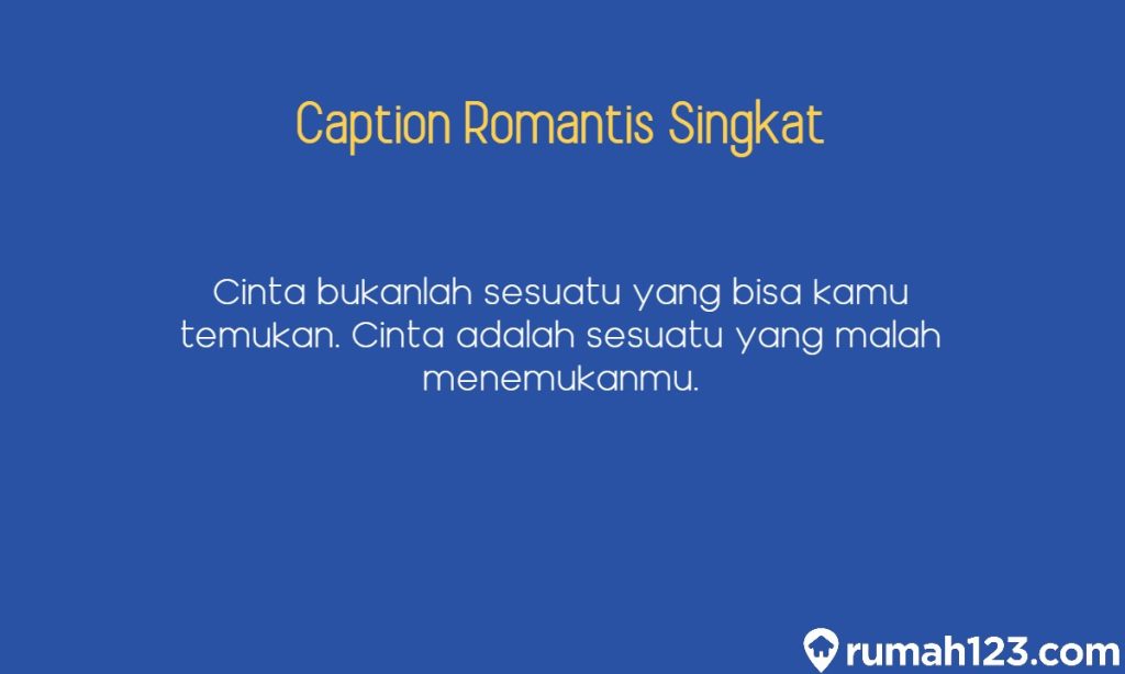 20 Caption Romantis untuk Instagram. Singkat tapi Penuh Makna!