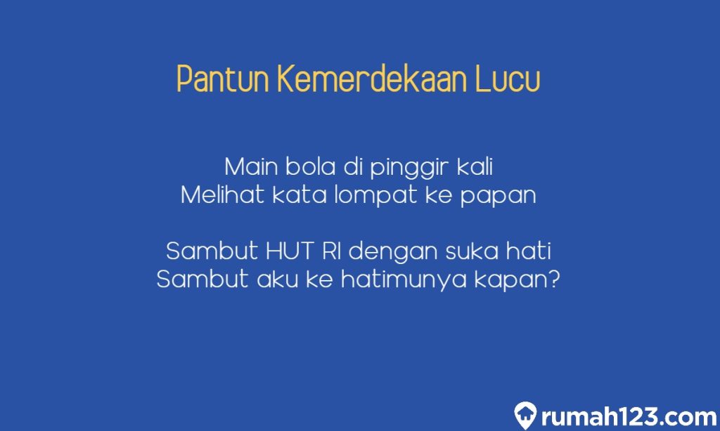 20 Pantun Kemerdekaan Indonesia ke-78. Penuh Semangat!