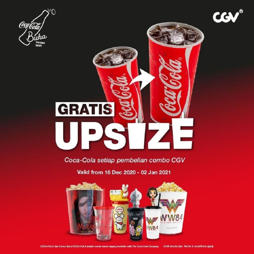 Daftar Menu CGV dan Harga Terbaru 2024. Ada Promo, lo!