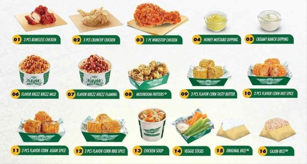 Menu Wingstop Indonesia Dilengkapi Harga & Menu Favorit