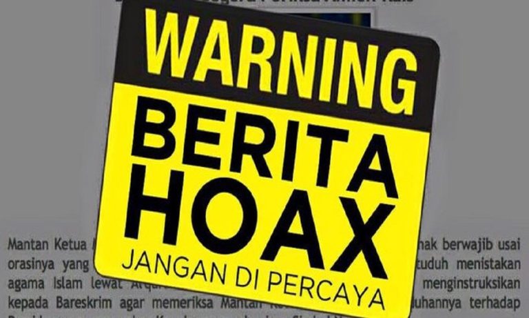 10 Contoh Berita Hoax yang Pernah Beredar Indonesia
