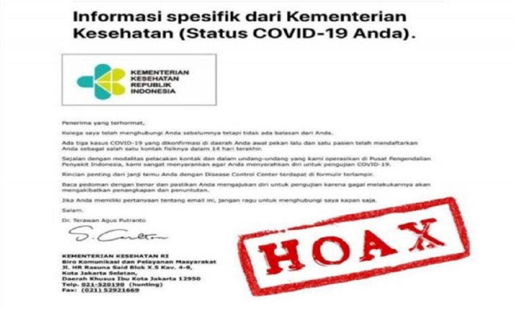 10 Contoh Berita Hoax yang Pernah Beredar Indonesia