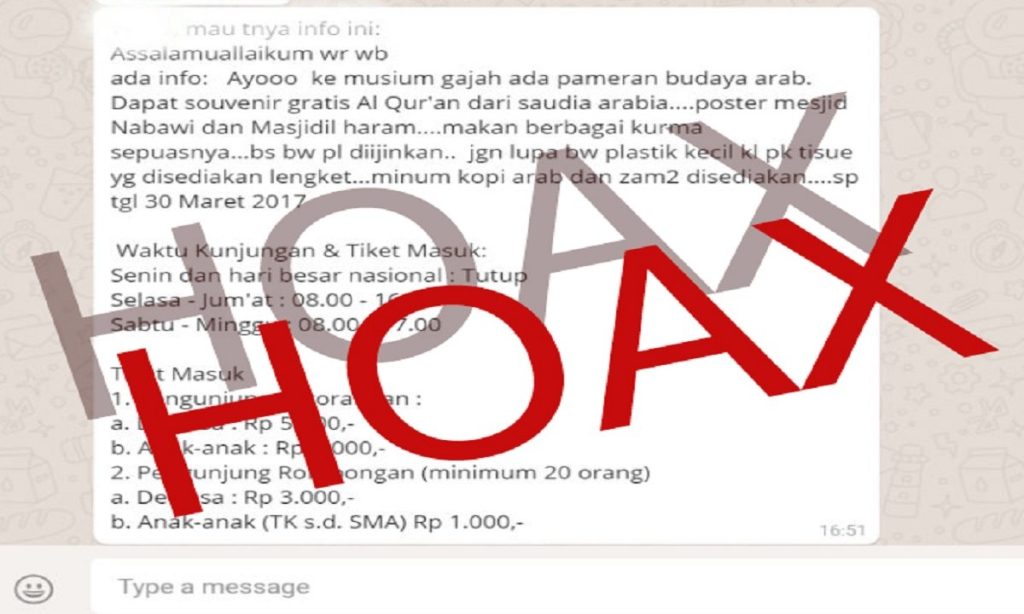 10 Contoh Berita Hoax yang Pernah Beredar Indonesia