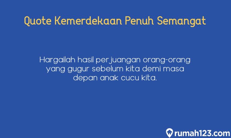 25 Quote Kemerdekaan yang Inspiratif dan Penuh Semangat