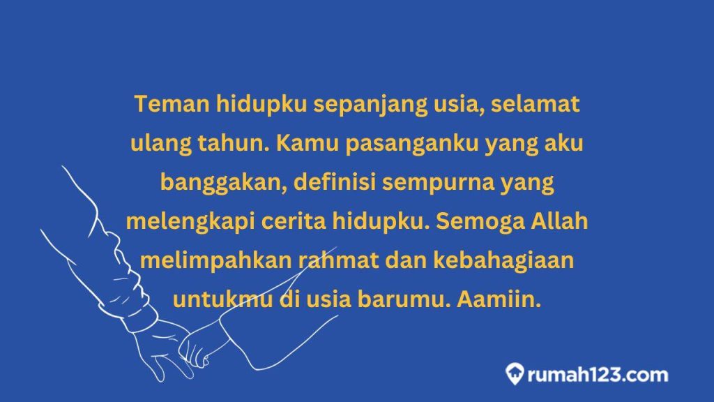 75 Ucapan Ulang Tahun untuk Suami Islami Bermakna & Romantis