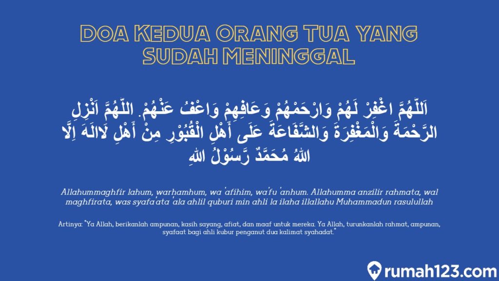 7 Doa Kedua Orang Tua Beserta Artinya. Wajib Dipanjatkan Setiap Hari!