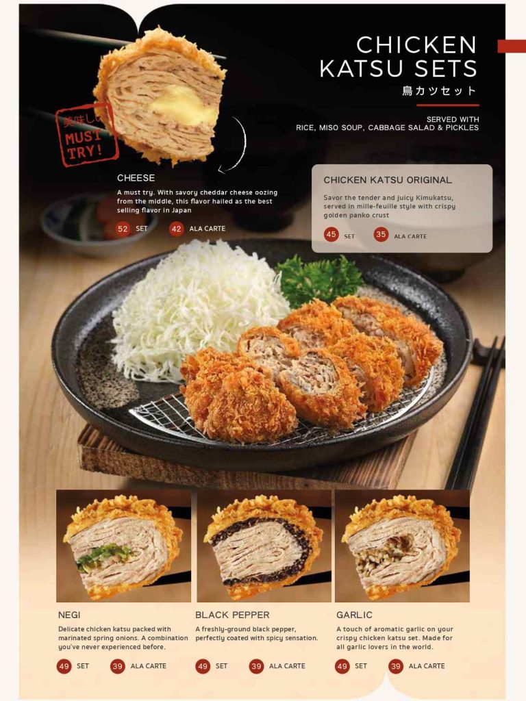 Daftar Menu Kimukatsu Terlengkap dan Terbaru 2023. Disertai Harganya!