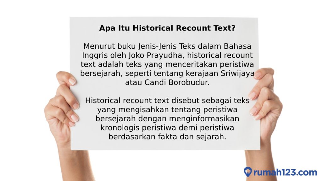 9 Contoh Historical Recount Text Beserta Struktur dan Terjemahan