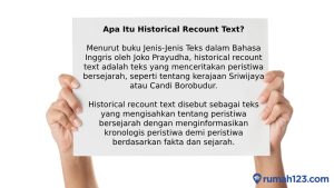 9 Contoh Historical Recount Text Beserta Struktur dan Terjemahan