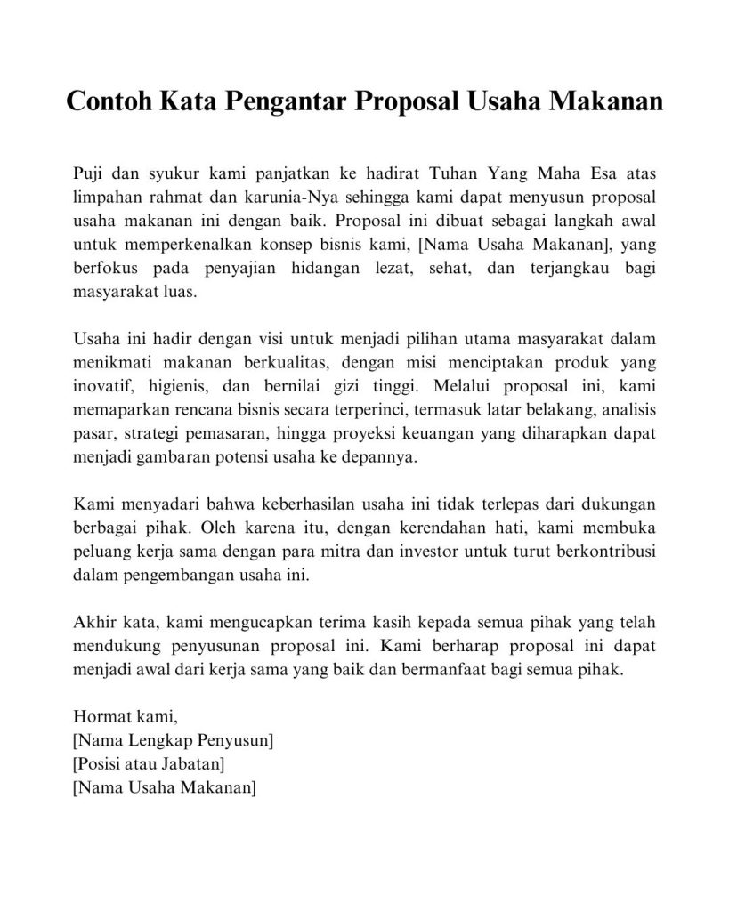 10 Contoh Kata Pengantar Proposal, Buat Penelitian & Kegiatan