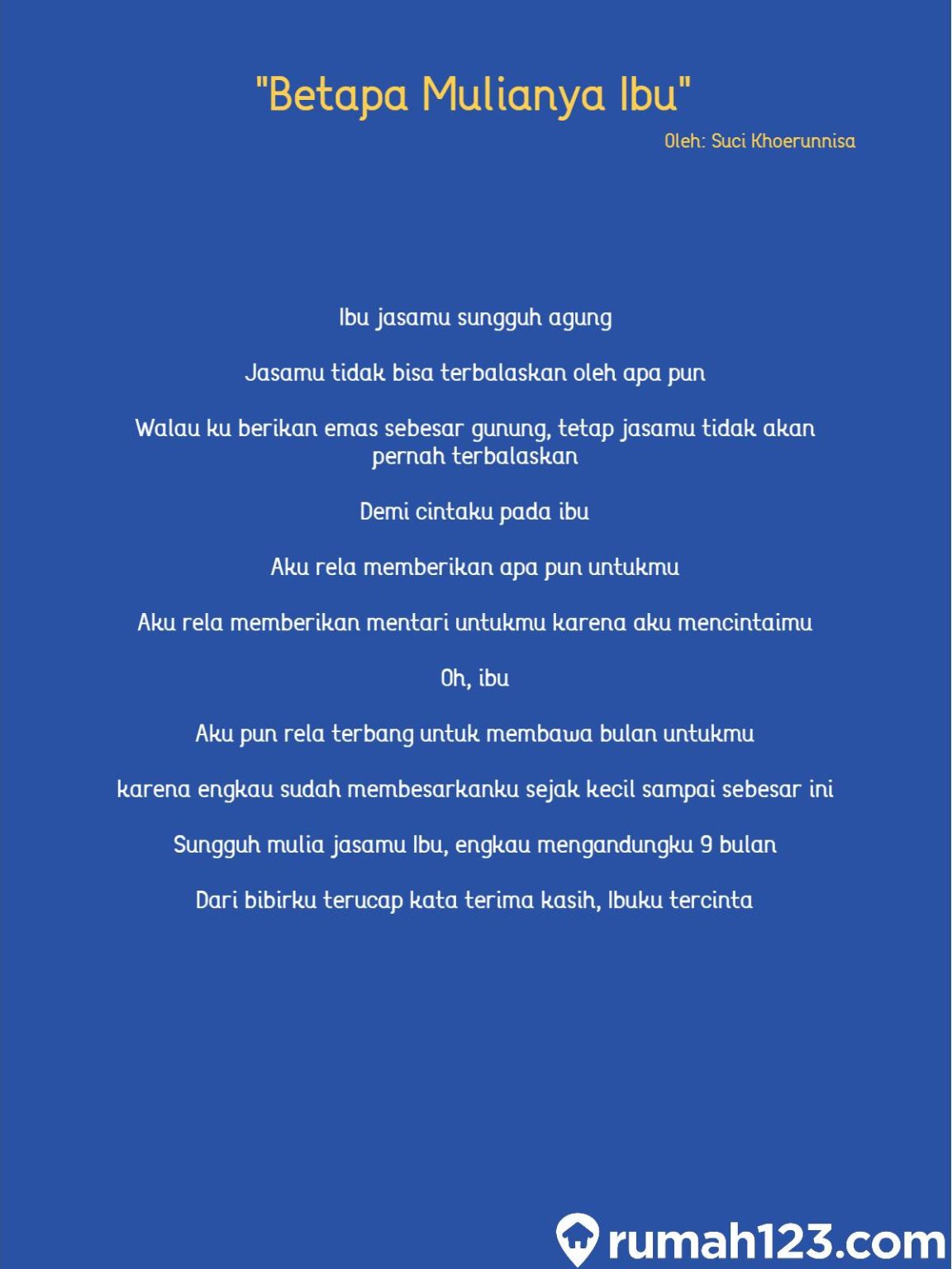 20 Puisi untuk Orang Tua, dari yang Sedih hingga Menyentuh Hati