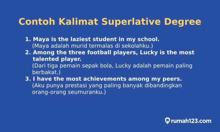 Pengertian Degree of Comparison dan Contoh Kalimatnya