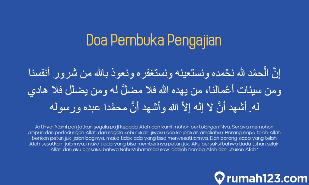 7 Doa Pembuka Acara dan Penutupnya. Disertai Latin, Arab, dan Arti!