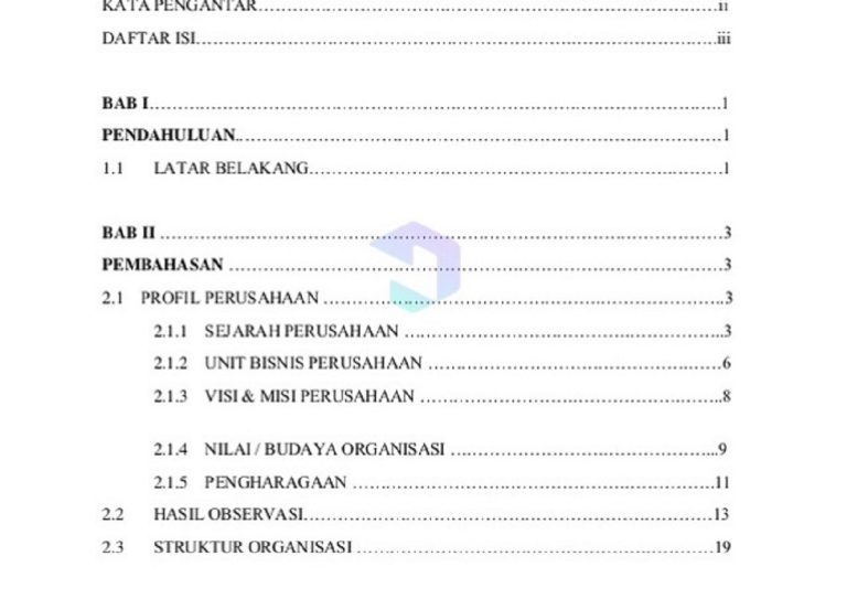 13 Contoh Daftar Isi Makalah dan Cara Membuatnya. Lengkap!