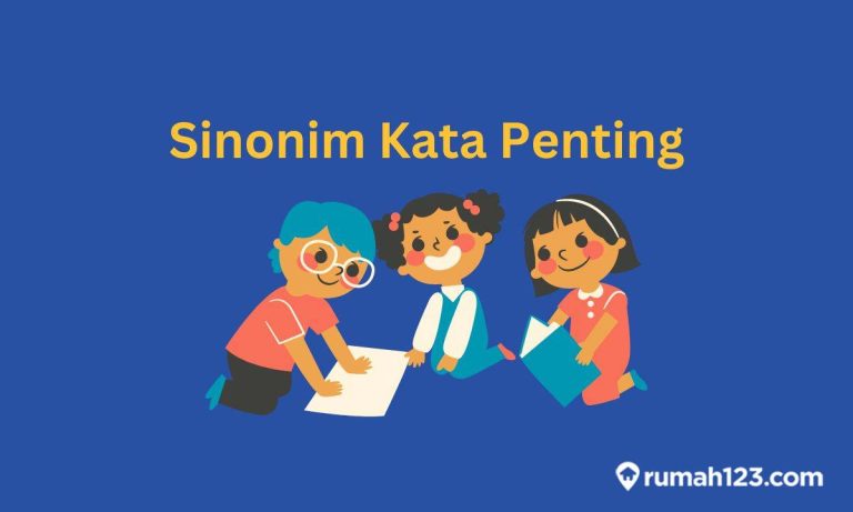 50 Sinonim Kata Penting menurut Tesaurus Bahasa Indonesia