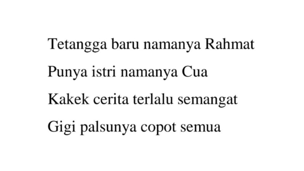 50 Contoh Pantun Jenaka yang Menghibur dan Bikin Ngakak