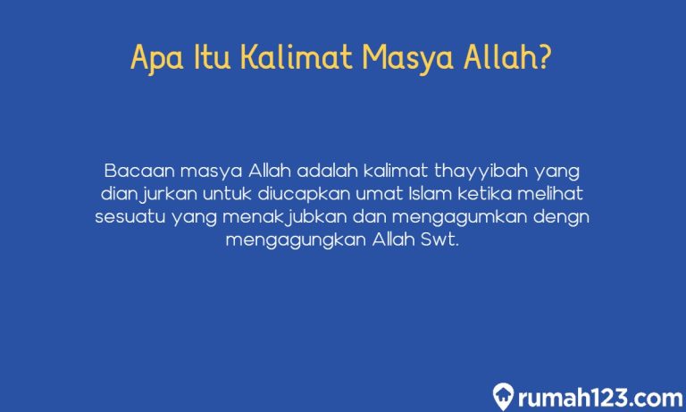 Tulisan Masya Allah yang Benar. Lengkap dengan Latin, Arab, dan Artinya!