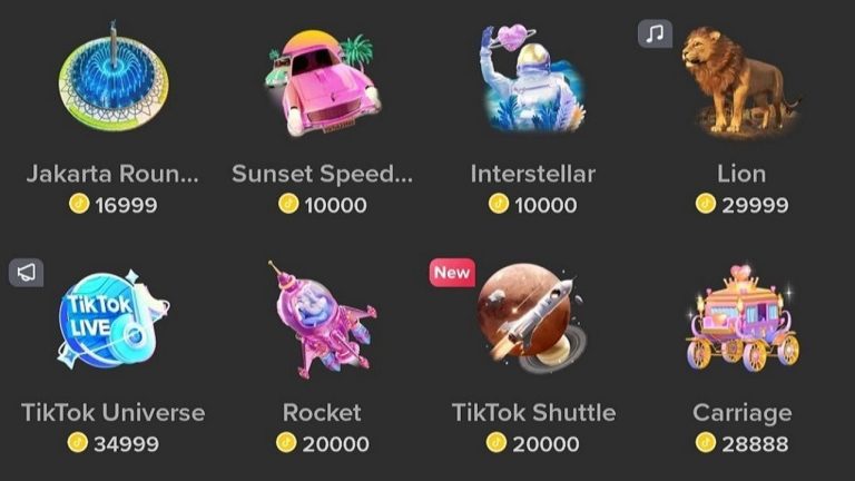 Daftar Harga Gift TikTok Terbaru 2025