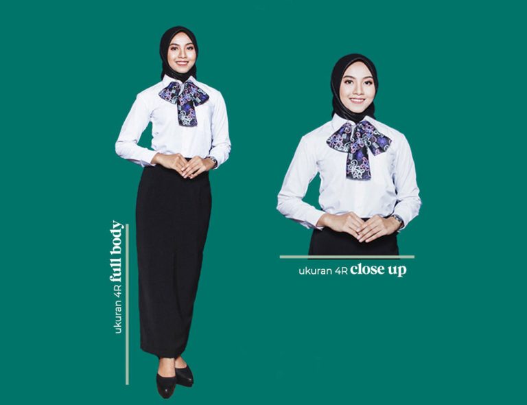 10 Contoh Foto Full Body Lamaran Kerja, Disertai Ukuran dan Warna Latar