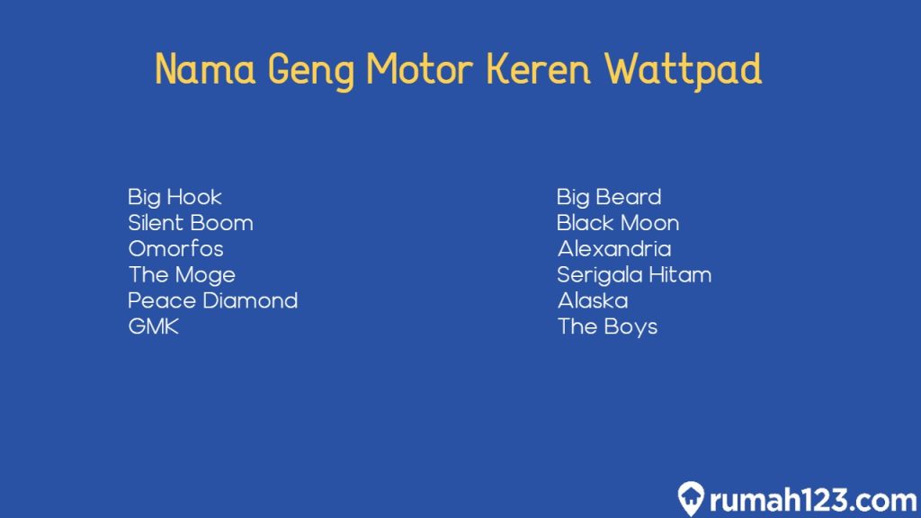 160 Rekomendasi Nama Geng Motor Keren, Aesthetic, dan Tidak Alay