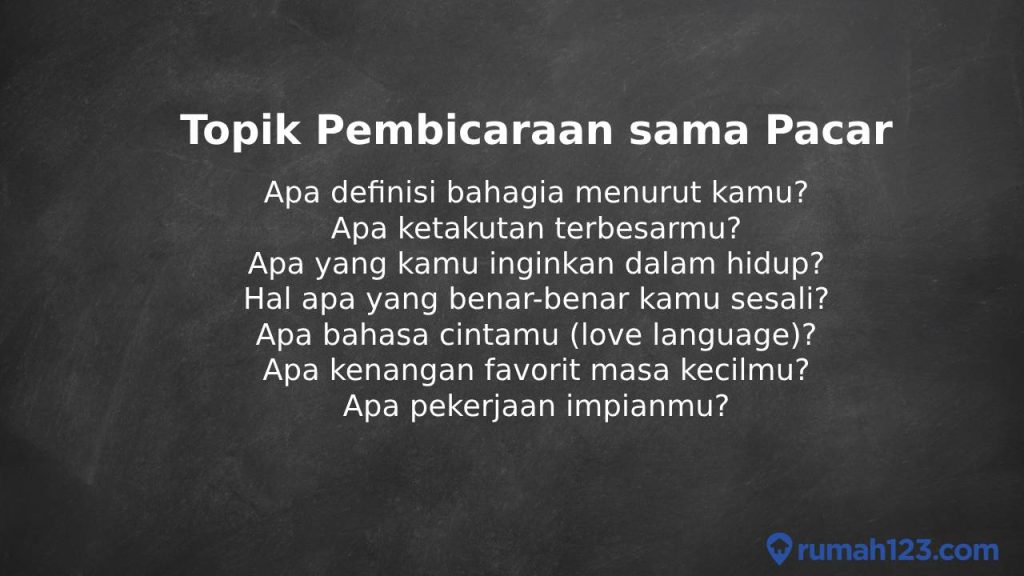 50 Topik Pembicaraan Sama Pacar agar Tidak Bosan, Ada buat LDR-an!