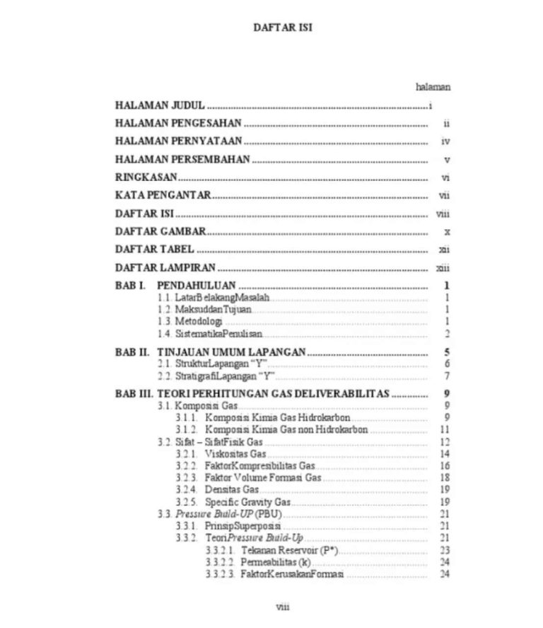 13 Contoh Daftar Isi Makalah dan Cara Membuatnya. Lengkap!