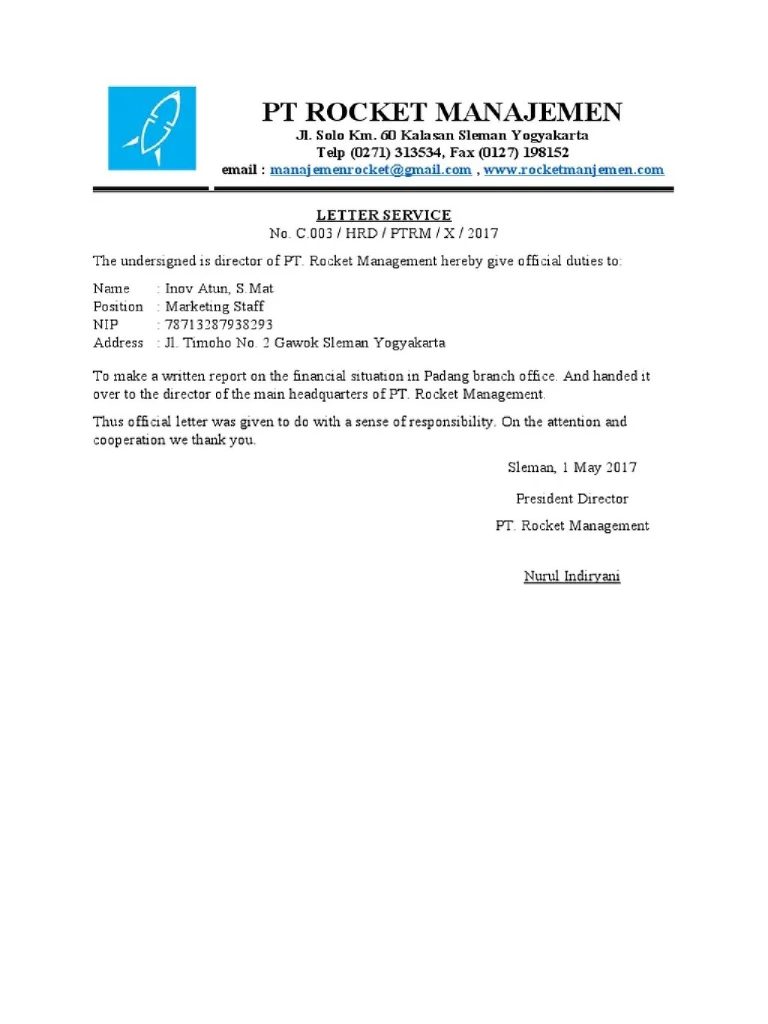 7 Contoh Surat Formal dalam Bahasa Inggris Singkat yang Benar