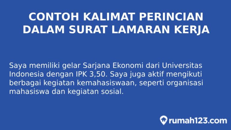 21 Contoh Kalimat Perincian: Pengertian, Bentuk, & Cara Menentukannya
