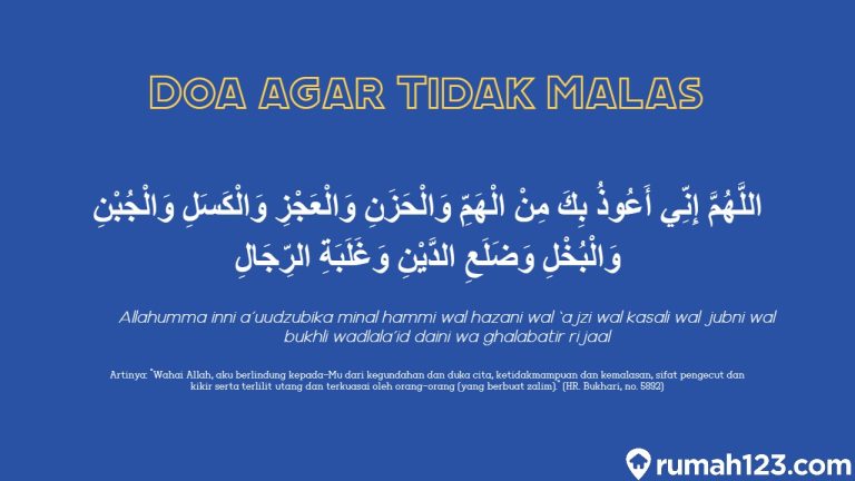 Doa agar Tidak Malas Sesuai Anjuran Rasulullah, Mudah Dihafal!