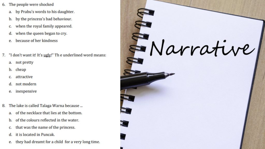 7 Contoh Soal Narrative Text Pilihan Ganda Beserta Jawabannya