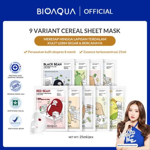 5 Rekomendasi Sheet Mask Bioaqua Terbaik 2023