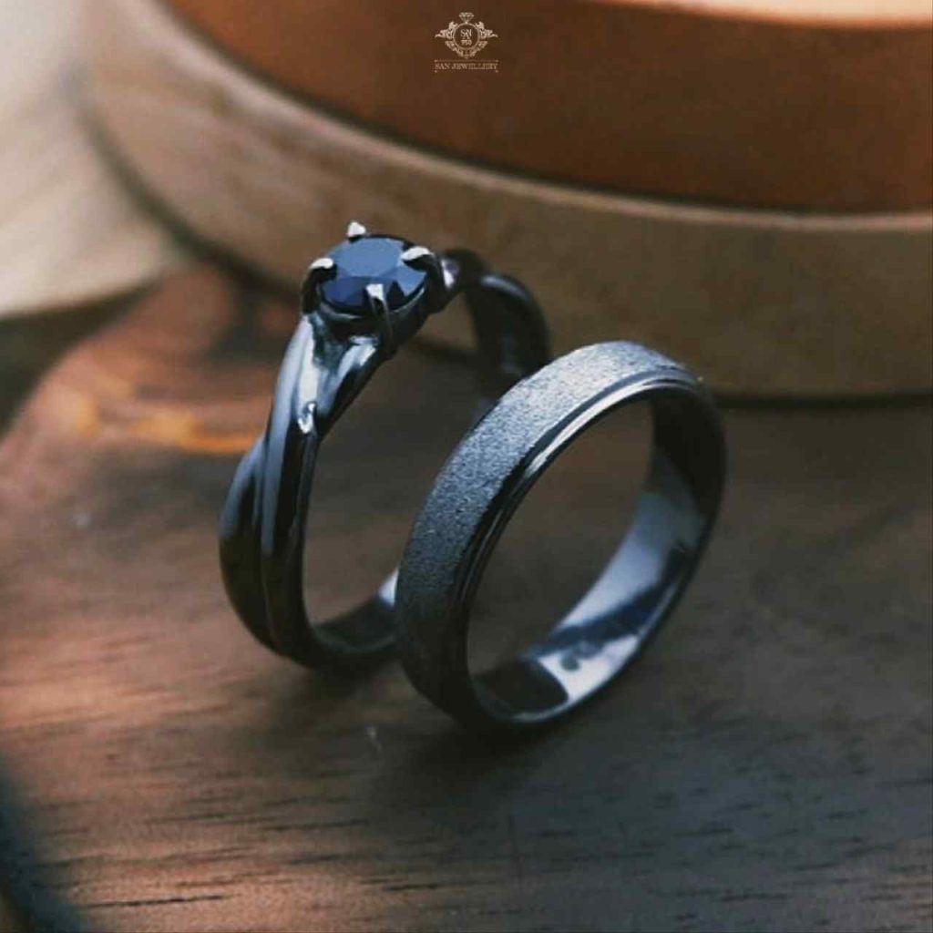 4 Rekomendasi Cincin Nikah Hitam Mewah nan Elegan